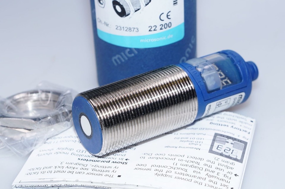MICROSONIC MIC+35/D/TC Ultraschallsensor Sn 65 350 mm OVP, NEU | eBay