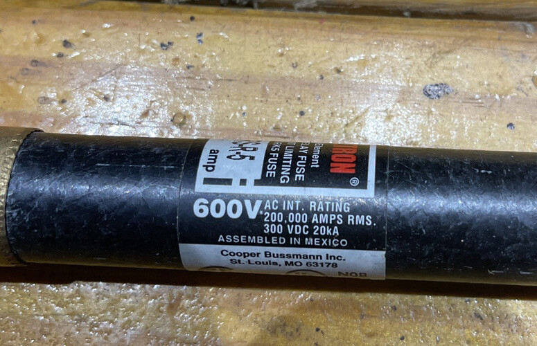 FRS-R-5 Fusetron Lot Of 3 | eBay