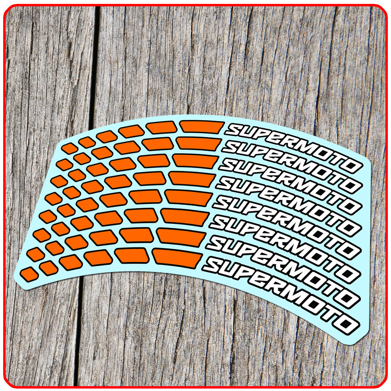 KTM 640 690 950 990 Supermoto Wheel rim stickers decals - choice of 20 ...