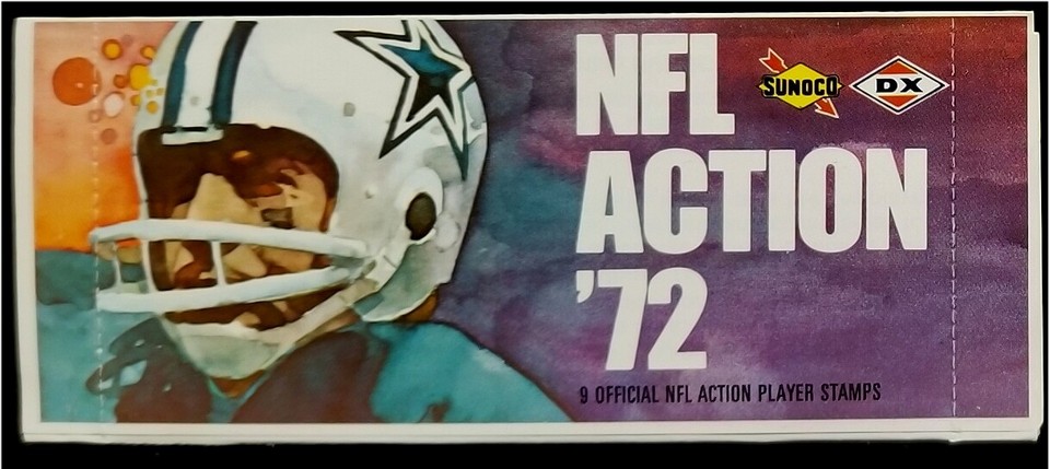 1,000 Lot Mint Booklets 1972 Sunoco NFL + Mint Album + Wallets + 9 ...