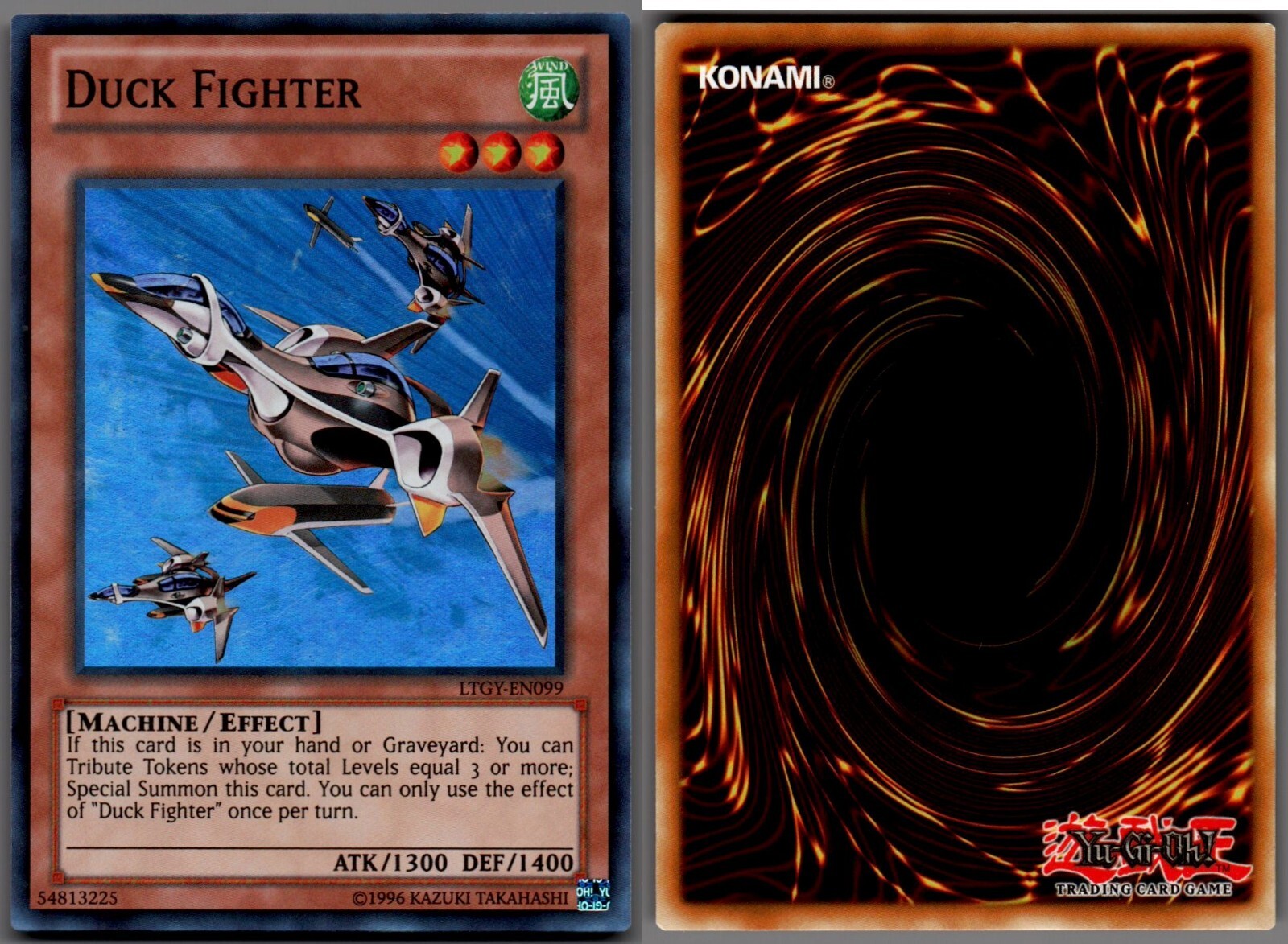 LTGY-EN099 Yugioh, Duck Fighter, Holo Super Rare | eBay