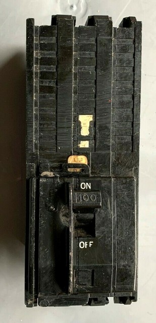 Square D Q1L3100 100A 240V 3-Pole Circuit Breaker for sale online | eBay