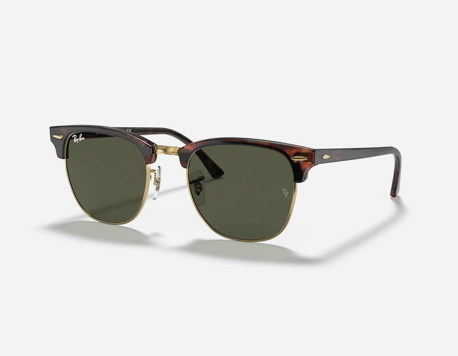 Ray Ban "Clubmaster" G15 Replacement Glass Lenses ONLY RB 3016 Sz 51-21 ...
