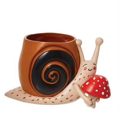 Allen Designs by ENESCO 6012447 SLOW AND STEADY SNAIL PLANTER | eBay