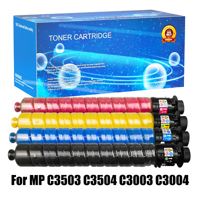 For Ricoh Savin Lanier Toner MP C3503 C3003 C3504 C3004 841813 841814 ...
