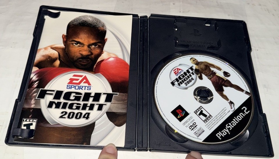 Fight Night 2004 (Sony PlayStation 2, 2004) PS2 Complete Tested Roy ...