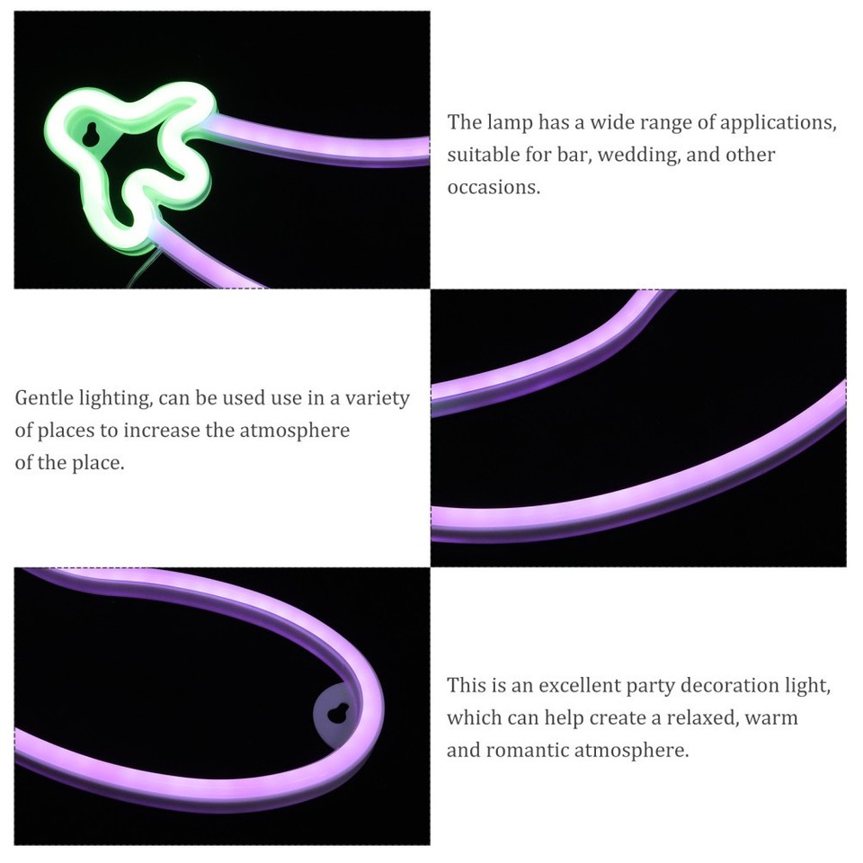 Eggplants Neon Sign Beer Bar Club Neon Lights LED Neon Night Light Wall ...