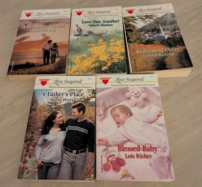 Love Inspired Harlequin Inspirational Romance Lot of 5 Books Christian ...