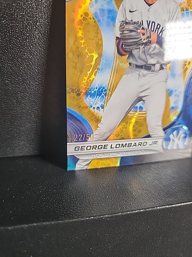 2024 Bowman's Best George Lombard Jr Gold Wave Refractor /50 | eBay