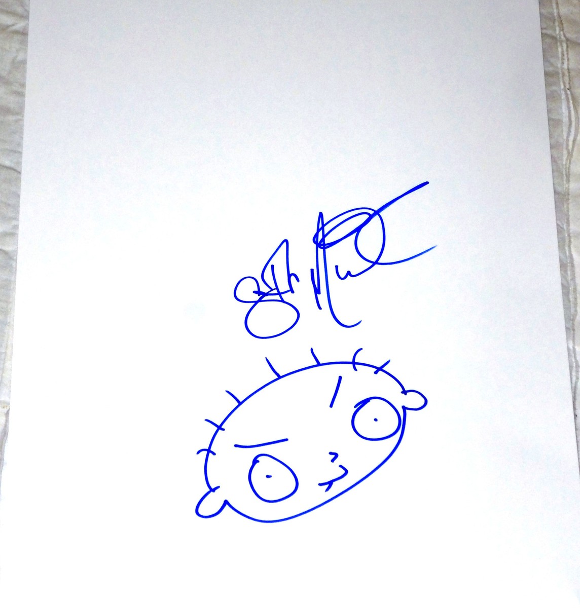 Stewie Drawing Stewie Griffin