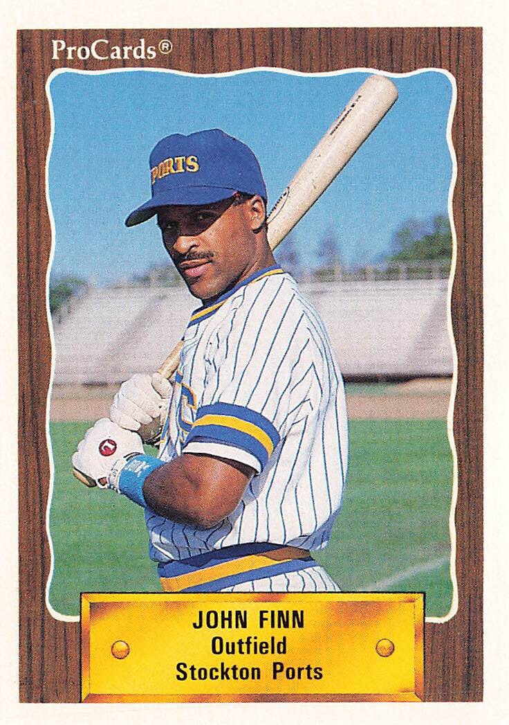 1990 ProCards #2196 John Finn Stockton Ports | eBay