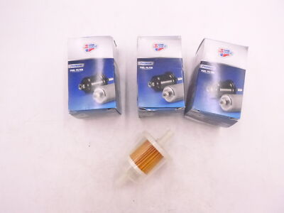 3 Pack Carquest 3/8"Inlet-Outlet In-Line Fuel Filter 86003 for 1969 ...
