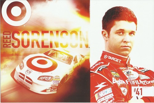 Reed Sorenson NASCAR 2006 Target Racing 6x9 Hero Card Photo | eBay