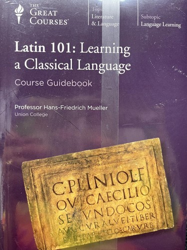 Latin 101: Learning a Classical Language 9781629970196 | eBay