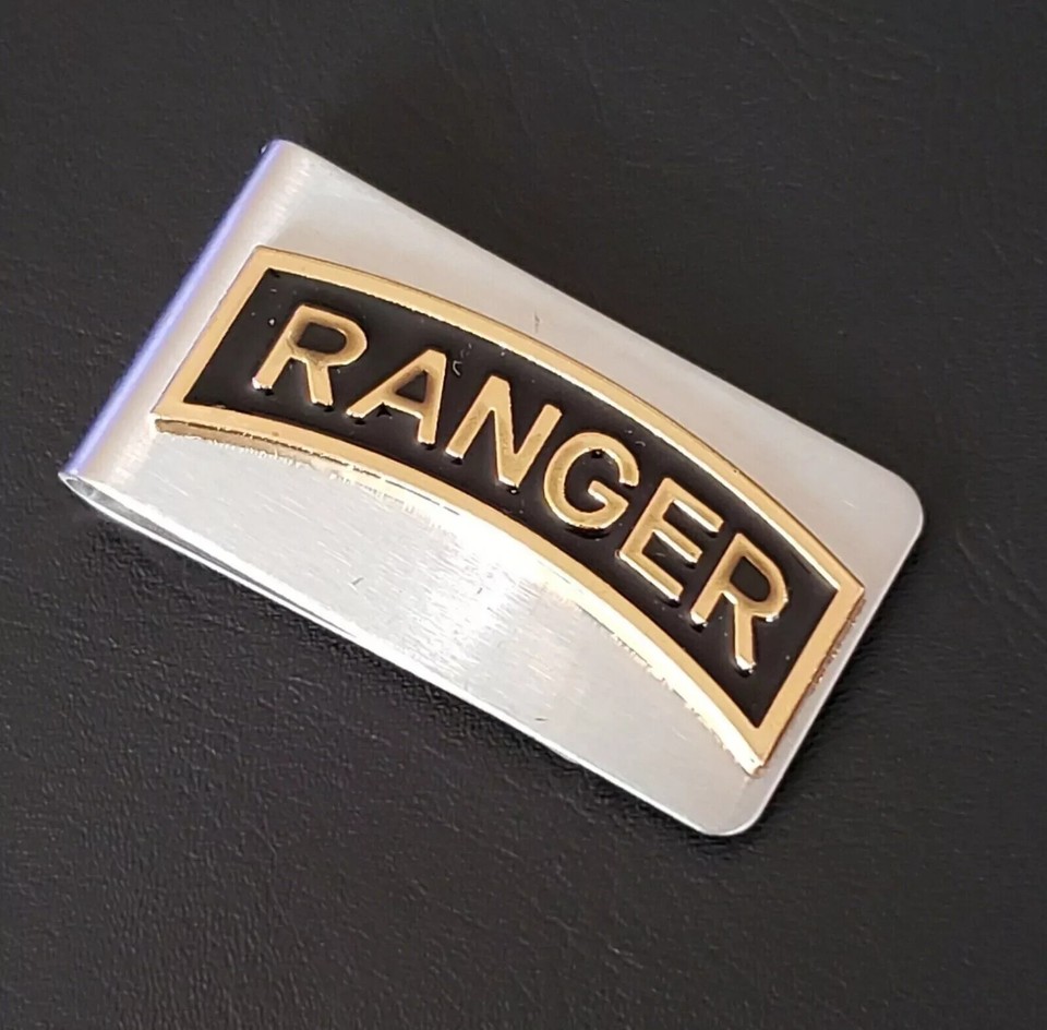 US Army RANGER Badge Insignia MONEY CLIP | eBay