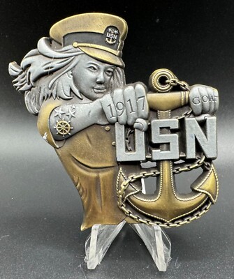 USN U.S Navy CMDCM (AW/SW) Brandi D. Heath Command CPO Chief's ...