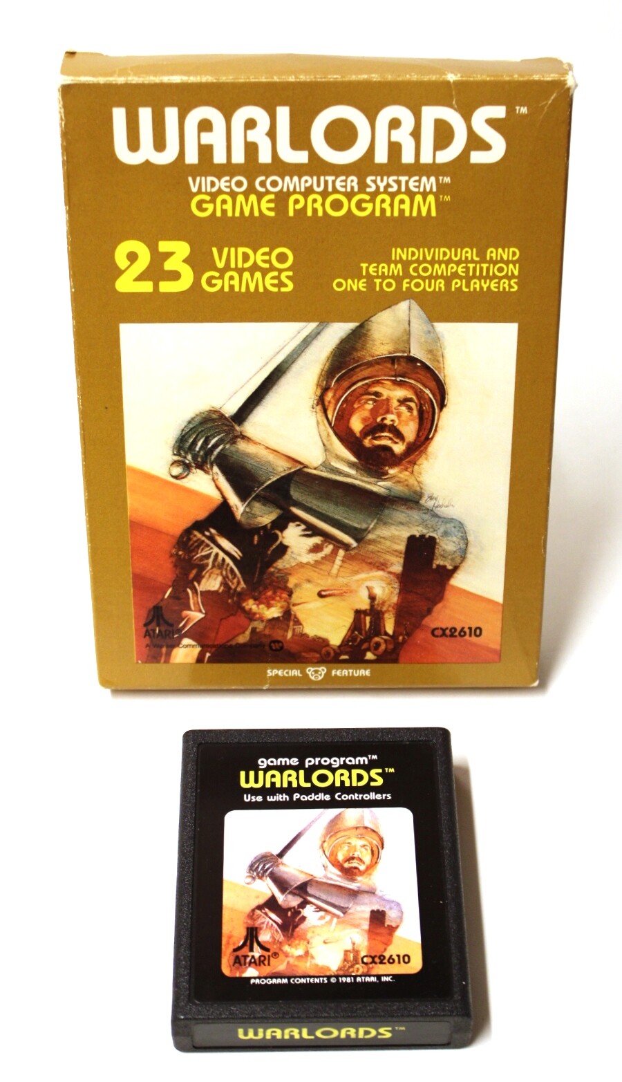 Vintage 1981 Atari 2600 Warlords Video Game | eBay