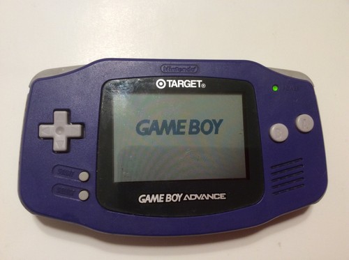 Nintendo Game Boy Advance Handheld System Indigo Target Exclusive ...