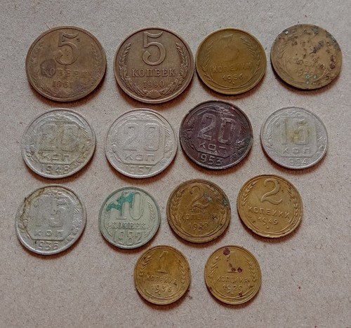 Soviet Vintage Coins Pre-Reform.1929-1990years. | eBay