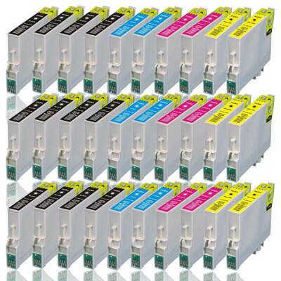 30x Tinte Patronen für EPSON Stylus DX7450 DX8400 DX8450 DX9400F ...