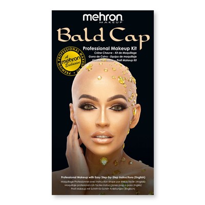 Bald Cap Complete Student Makeup Kit Set Professional ~ Easy ...