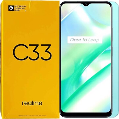 Realme C33 4G Aqua Blue 32GB ROM + 3GB RAM Dual-SIM Factory Unlocked ...