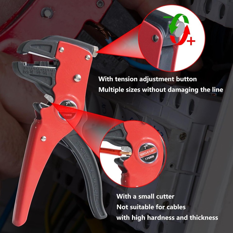 Automatic Quickstrip Wire Stripper and Cutter, Professional Quick Strip ...