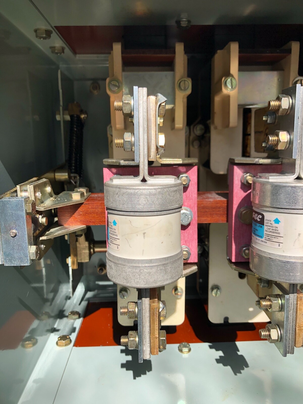 ENGLISH ELECTRIC COMBINATION FUSE-SWITCH TYPE HD 400 AMP 440VAC STOCK ...