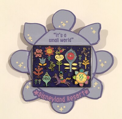 Disney It's a Small World 55th Anniversary LE Goodbye Pin | eBay