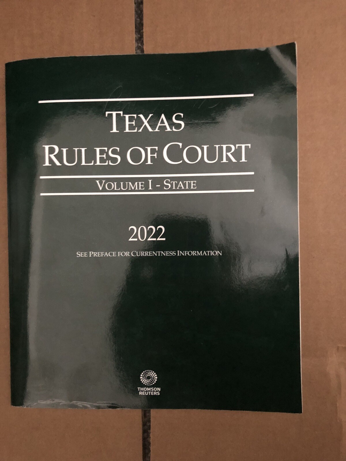 Texas Rules of Court - State, 2022 ed. (Vol. I. State) | eBay