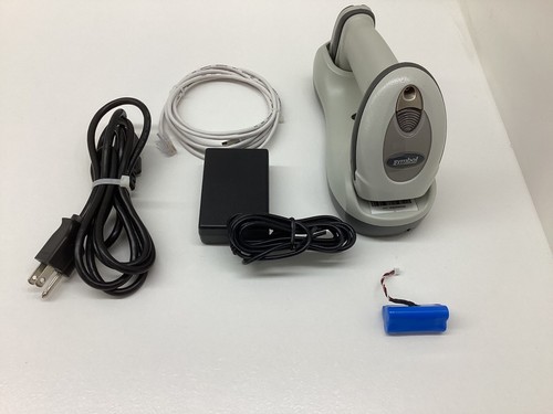 SYMBOL DS6878-DL20001WR BARCODE SCANNER KIT NEW BATTERY DRIVERS LICENSE ...