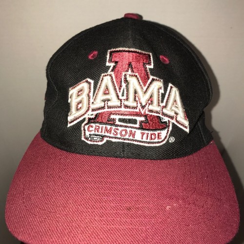 VINTAGE Alabama Crimson Tide Baseball Cap Fitted Size 7 Hat (Top of the ...