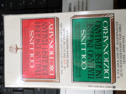 COLLINS ITALIAN - ENGLISH / ENGLISH - ITALIAN DICTIONARY By Judith ...