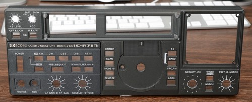 VERY NICE!!!! DIE CAST FRONT PANEL FOR ICOM R-71A R71 R71A RECEIVER | eBay