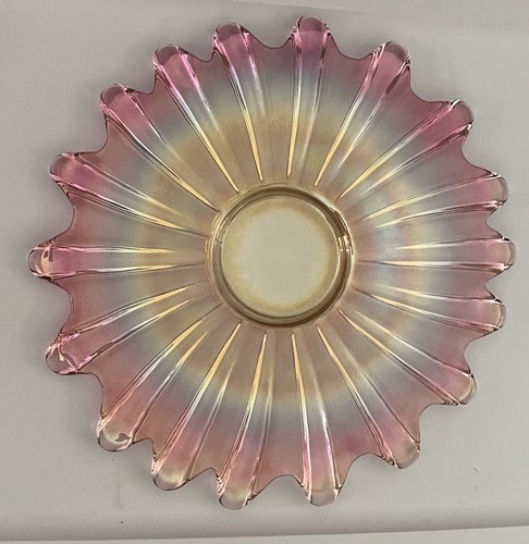 Glass Iridescent Plate | eBay