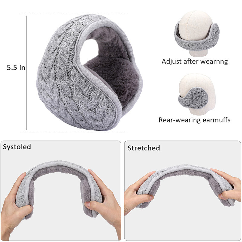 orejeras de invierno para hombre mujer tapa orejas para el frio ...