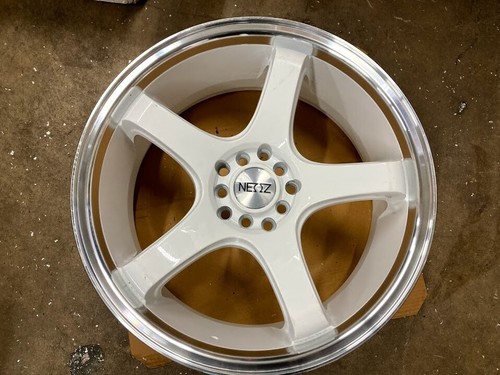 Neoz NZ5006 White Wheels 18x8 5X100 5X115 Brand New (1) | eBay