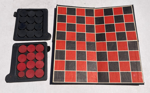 WW2 US Army Military Travel Checkers Check-R-Pak Board Game | eBay