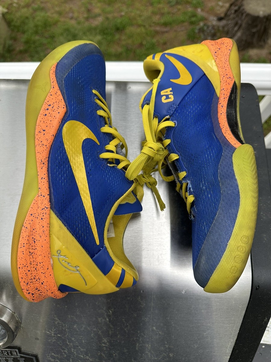 Nike Air Max Jordan Kobe 8 iD Multi-Color Blue Yellow Orange Nike Air Max Jordan Kobe 8 iD Multi-Color Blue Yellow Orange