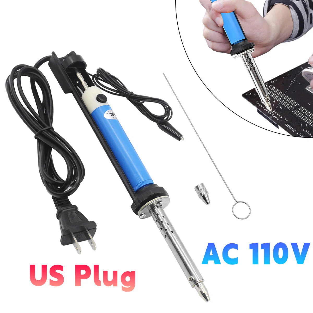 Vacuum Desoldering Pump Iron With