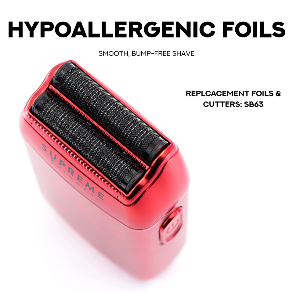 Supreme Trimmer CRUNCH IPX6 Foil Shaver STF602 | For Short Hair ...