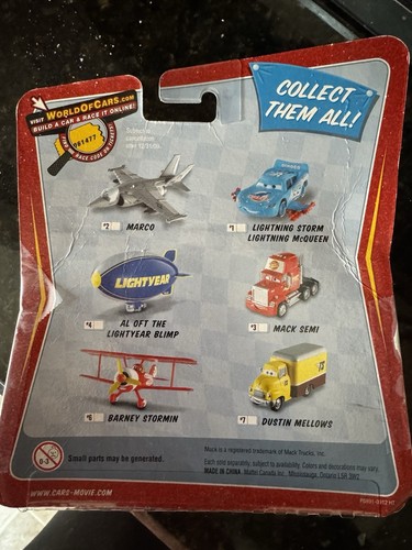 Disney Pixar Cars - Mega Size - The World Of Cars. MACK SEMI #3 RACE O ...