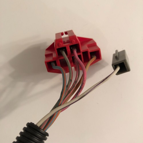 Ford EEC-IV Self-Test Diagnostic Connector RED Wiring Pigtail Test Plug ...