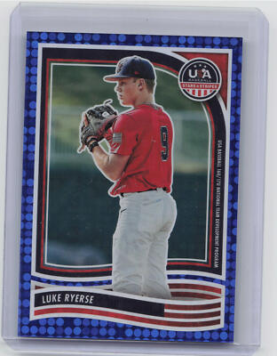 2024 Panini Stars & Stripes #127 Luke Ryerse Blue Disco #/149 | eBay