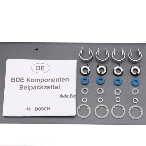 4X Set Fuel Injectors Seals Repair Kit Bosch For VW GLI GTI Tiguan AUDI ...