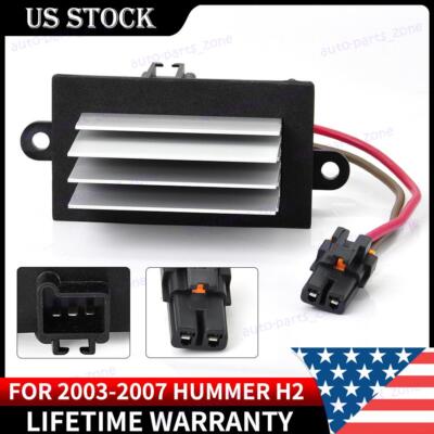 19331830 Heater Fan Blower Motor Resistor Module Fit HUMMER H2 6.0L V6 ...