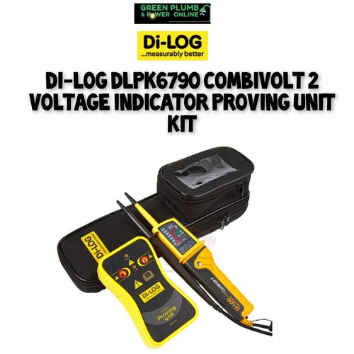 Di-Log DL6790 LED Voltage Continuity Tester PU690 Proving Unit P/U Case ...