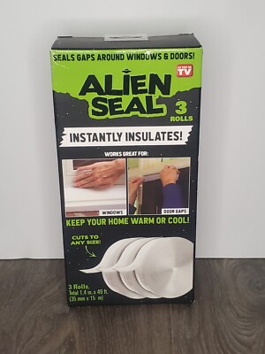 Alien Draft Seal Self Adhesive Tape Transparent Silicone Seal Strip 3 ...