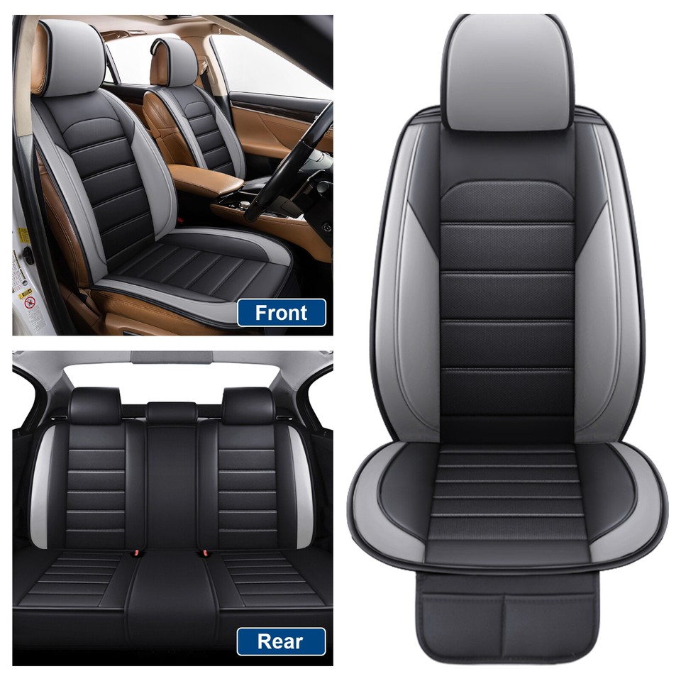 For Subaru Forester Outback Car Seat Cover PU Leather Protector w ...