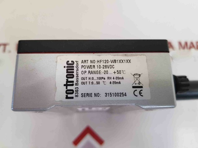 ROTRONIC HF120-WB1XX1XX / HF120WB1XX1XX ( TESTED CLEANED) for sale ...